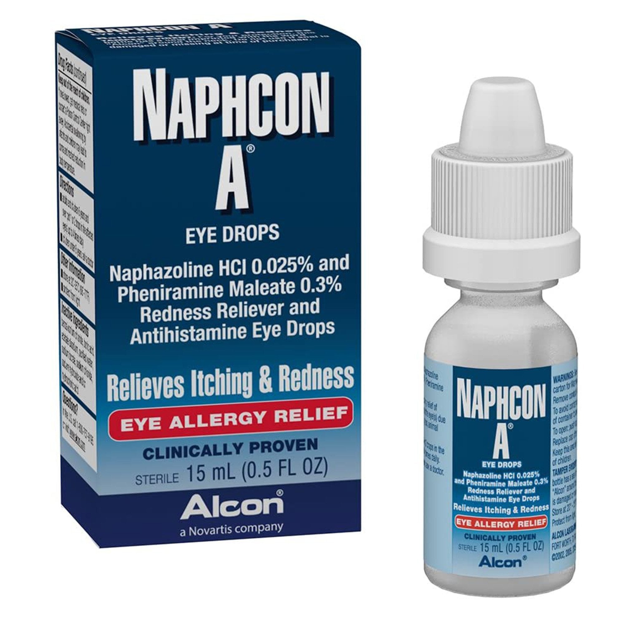 Naphcon A® Allergy Eye Relief 0.5 oz. Eye Drops (256037_EA) 1/EA ...