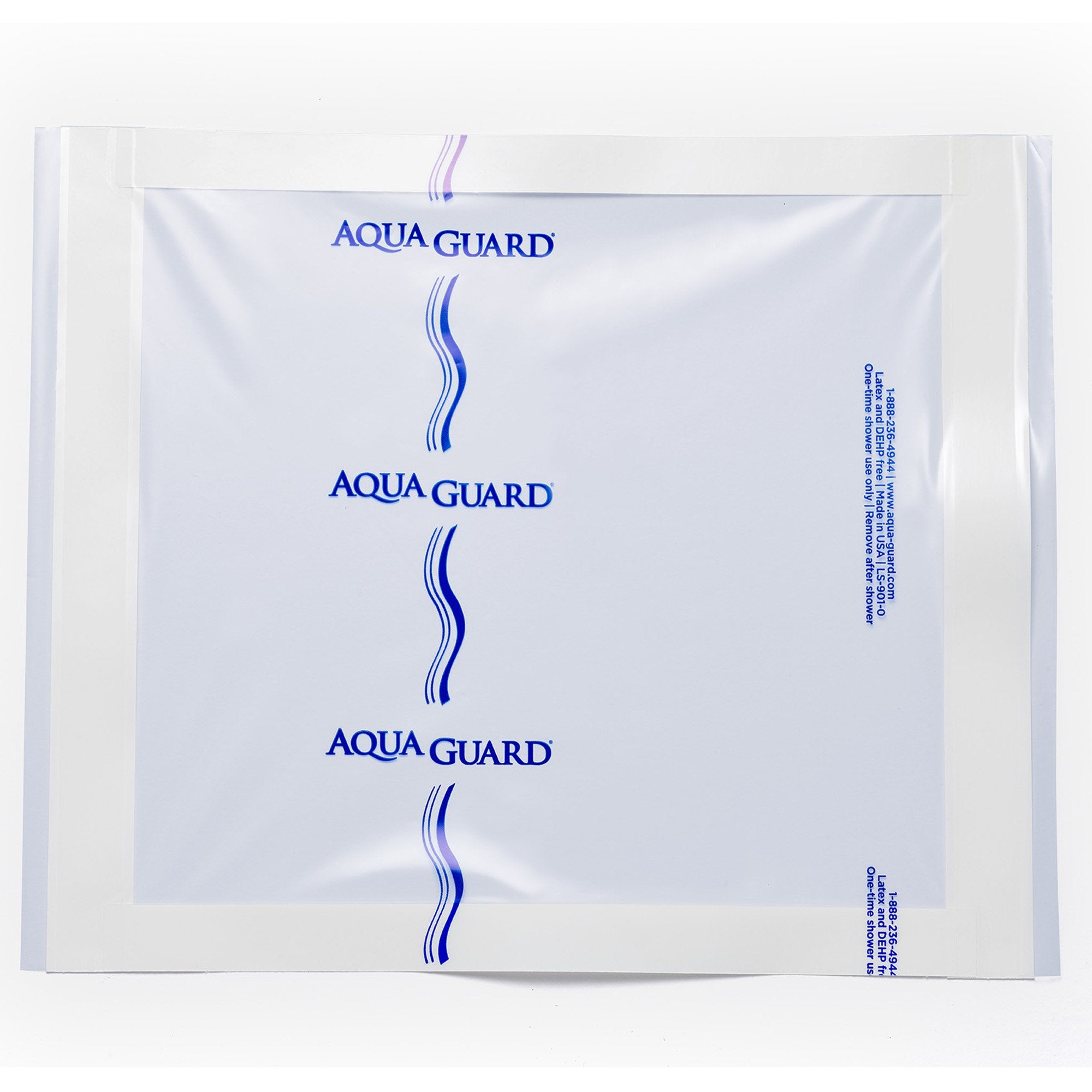 AquaGuard® Shower Sheet IV Site Barrier Protector 10 X 12 Inch Rectang ...