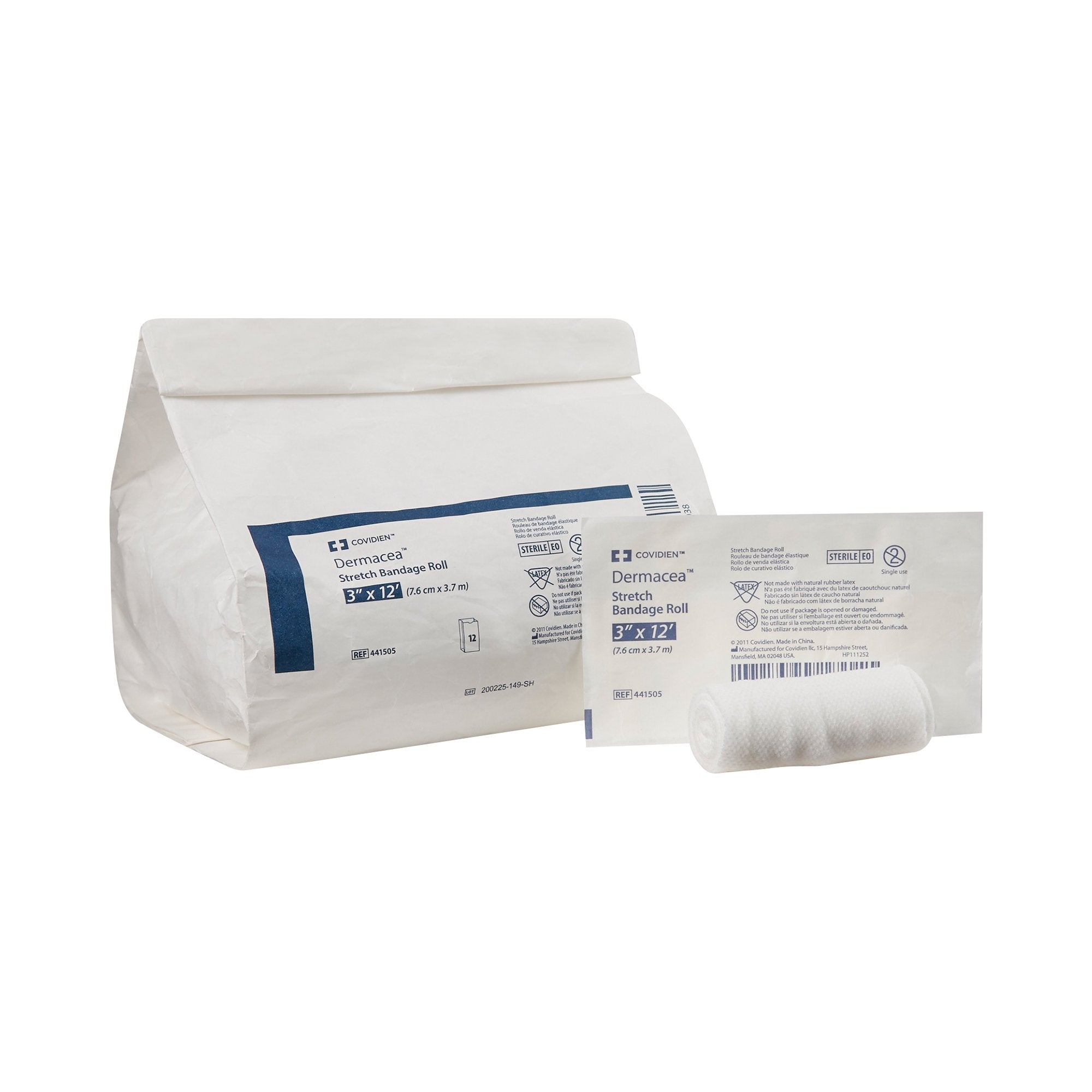 Dermacea™ Conforming Bandage 3 Inch X 4 Yard 1-Ply Sterile 1 per Pack ...