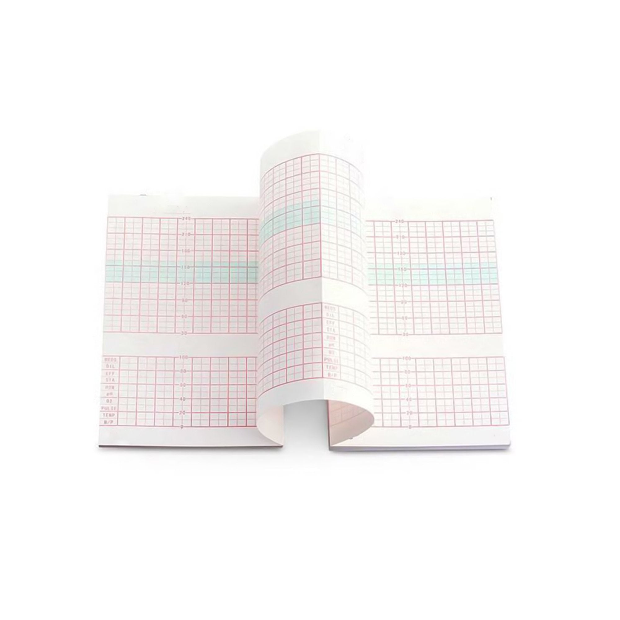 Edan® Recording Chart Paper Roll Red Grid (1051250_BX) 3/BX – GoodEarth ...