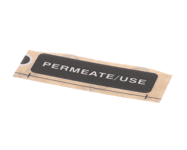 Antunes 1001134 Label, Permeate (AJA1001134) Each – GoodEarth Products
