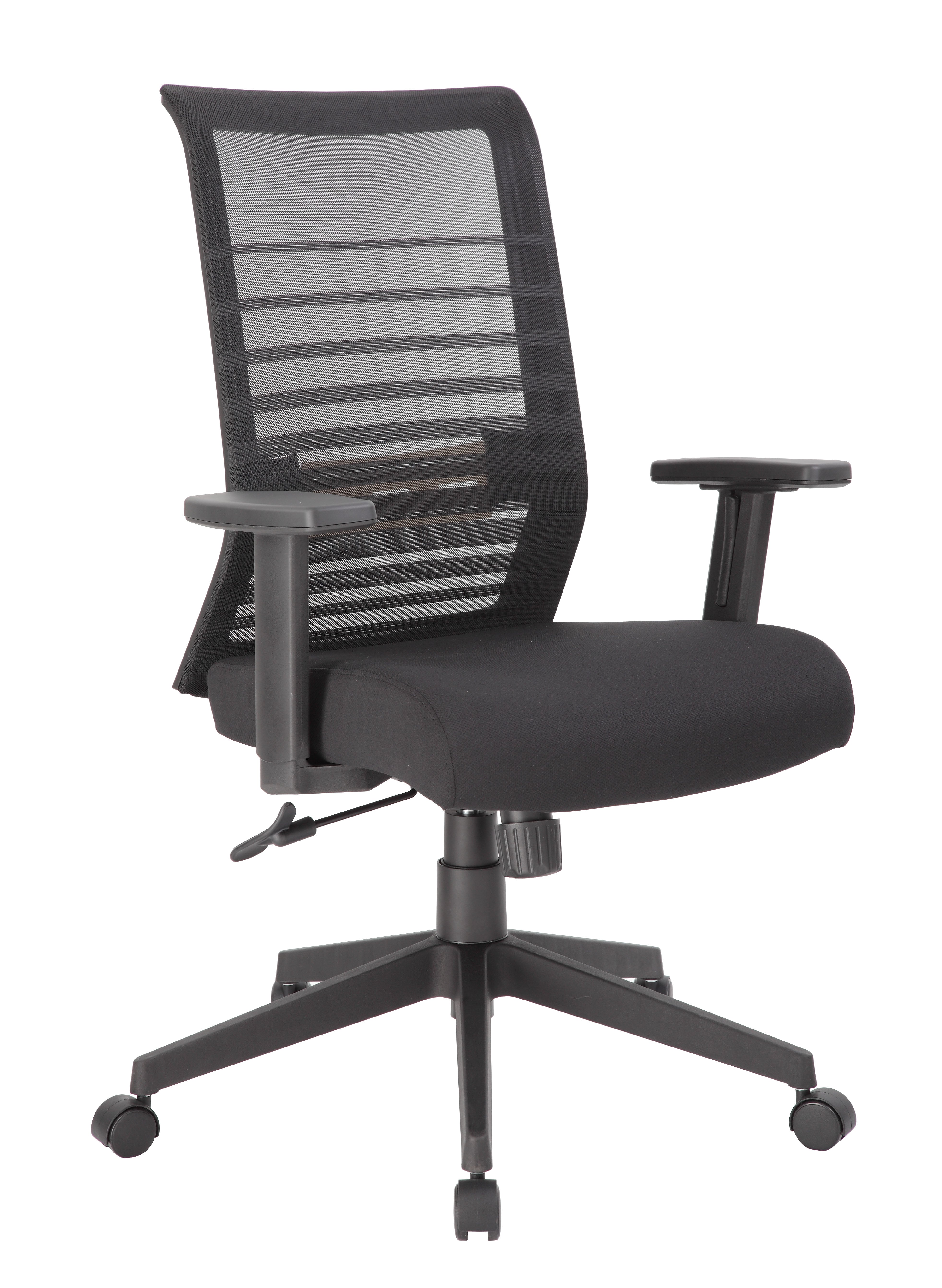 Boss Horizontal Mesh Back Task Chair, Synchro-Tilt Mechanism (B6566-BK ...