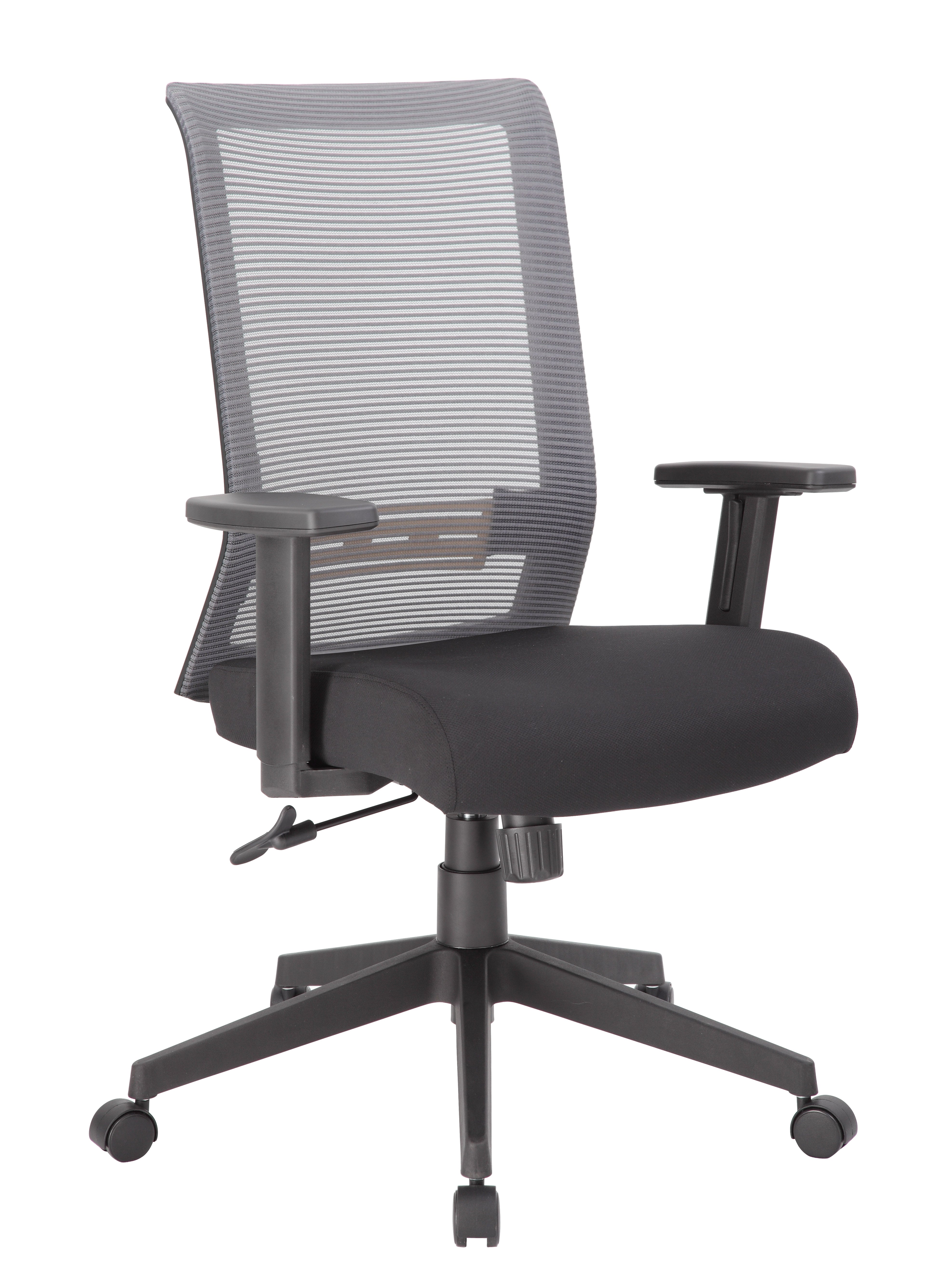Boss Horizontal Mesh Back Task Chair, Synchro-Tilt Mechanism (B6566GY ...