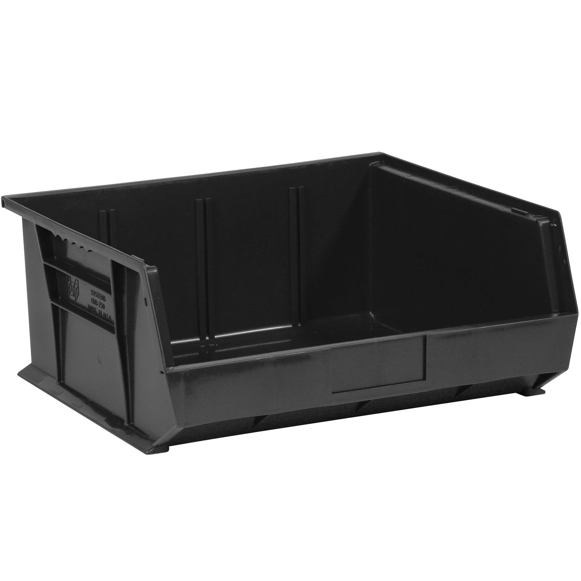 14 3/4 x 16 1/2 x 7" Black Plastic Stack & Hang Bin Boxes (BINP1516K) – GoodEarth Products