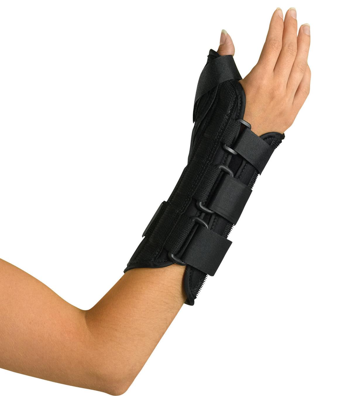 Wrist and Forearm Splint with Abducted Thumb, Right Arm, Size M, 1 EA ...