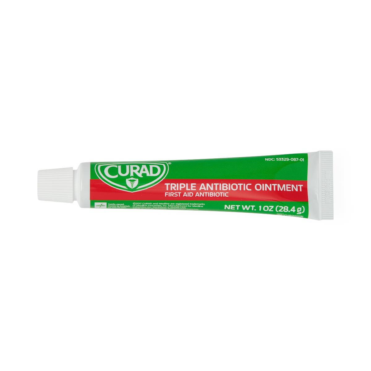 CURAD Triple Antibiotic Ointment, 1 oz. Tube, 12/CS (CUR001231) Case o ...