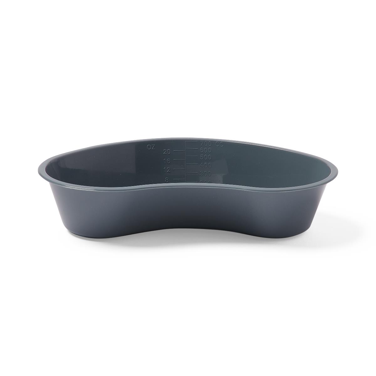 Plastic Emesis Basin, 700 mL, Graphite, 9"L, 250/CS (DYND80367) Case o ...