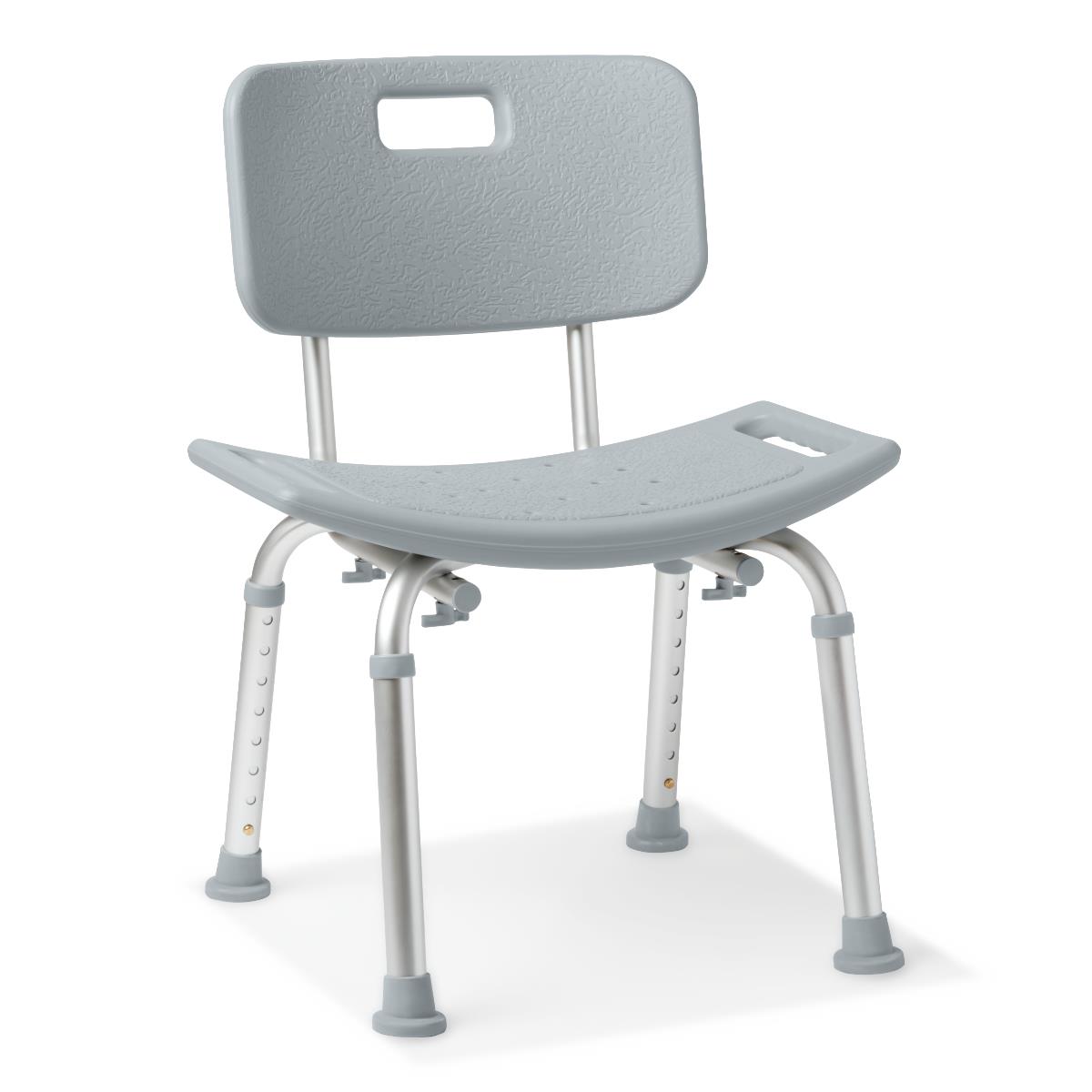 Aluminum Shower Chair with Back, 1 EA (G2-101KX1) Each – GoodEarth Products