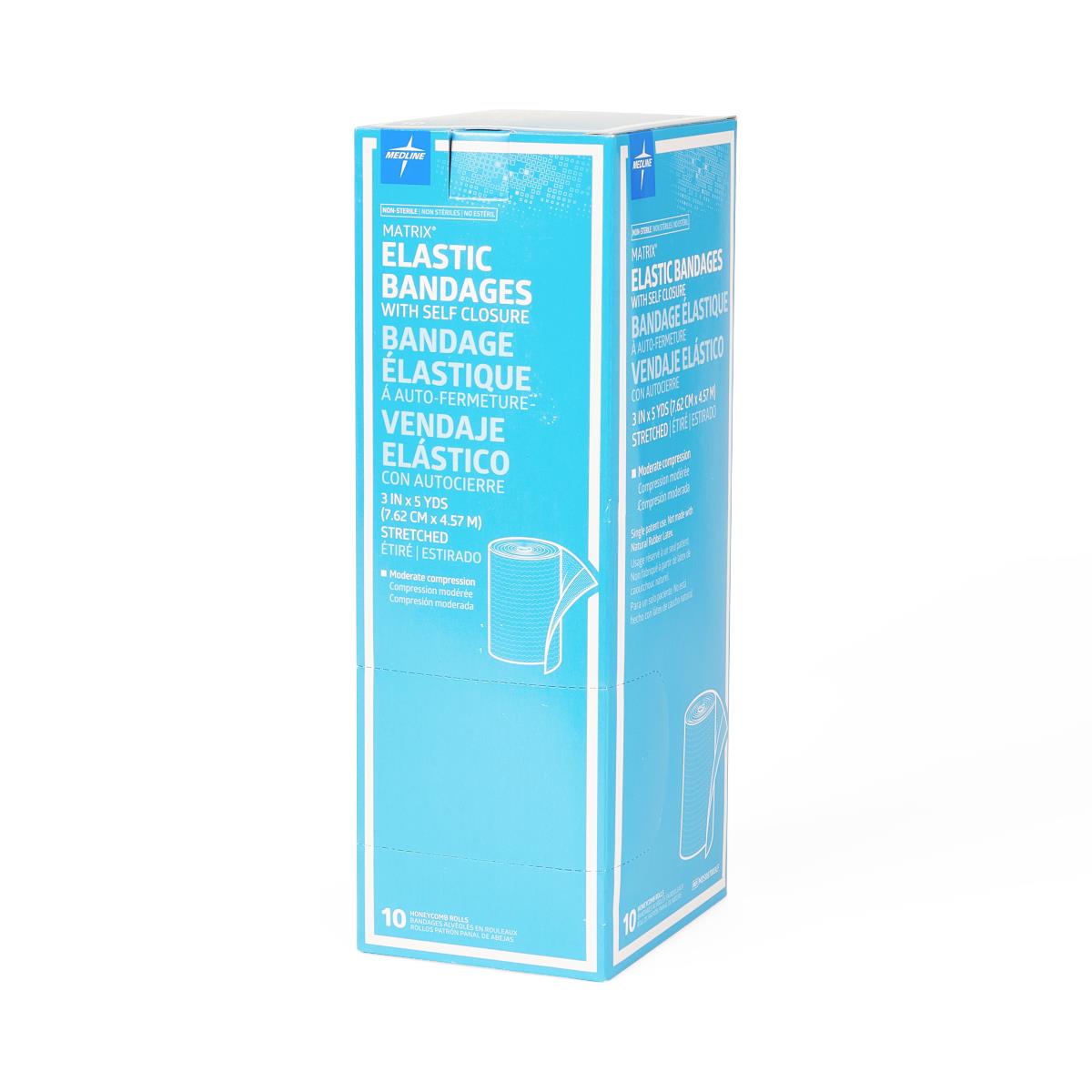 Matrix Elastic Bandage with Self-Closure, Stretched, Nonsterile, 3" x ...