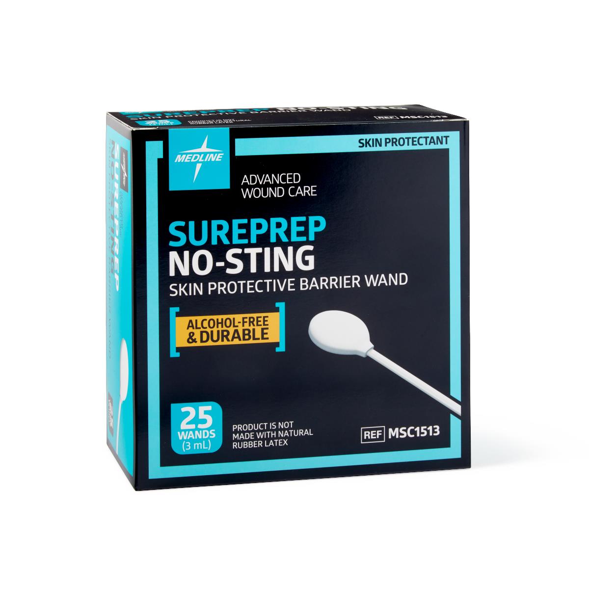 SurePrep No-Sting Skin Protective Barrier, Wand, 3 mL, 25/BX (MSC1513Z ...