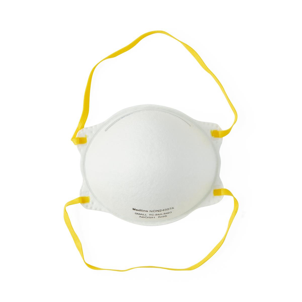 Cone-Style Surgical N95 Respirator Mask, Small Size, White, 240/CS (NO ...