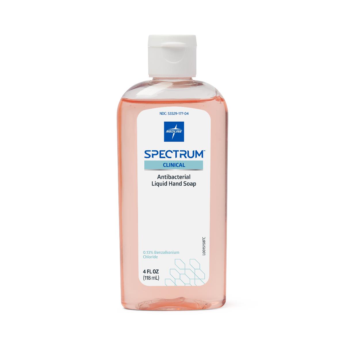 Spectrum Clinical Antibacterial Liquid Hand Soap with 13% BZK, Persona ...