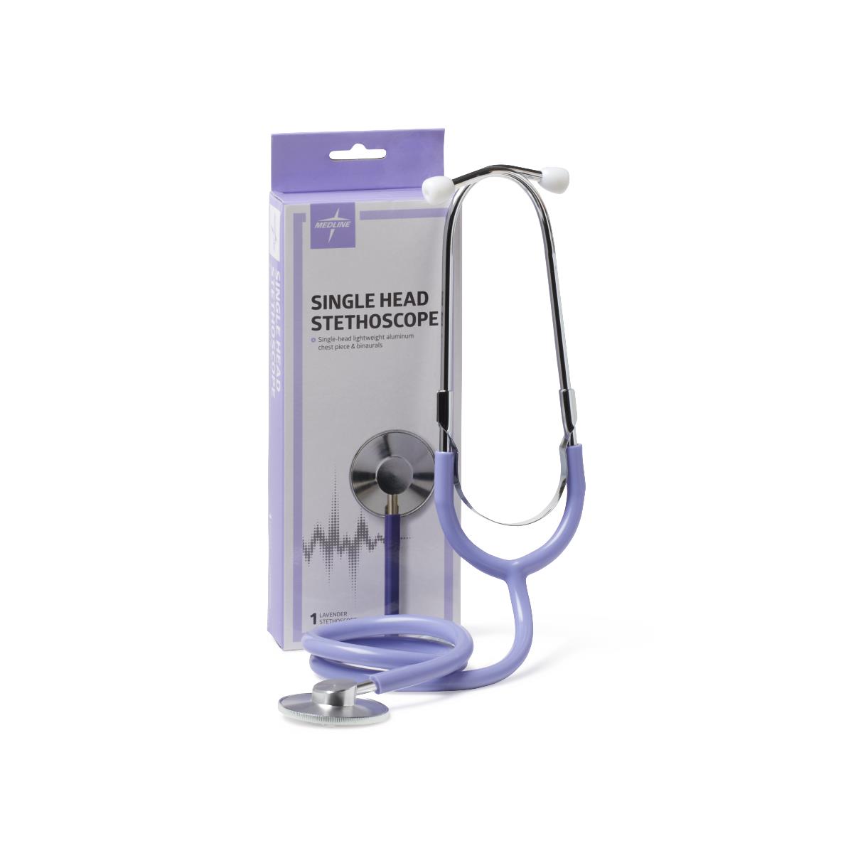 Single-Head Stethoscope, Lavender, 1 EA (MDS926105) Each – GoodEarth ...