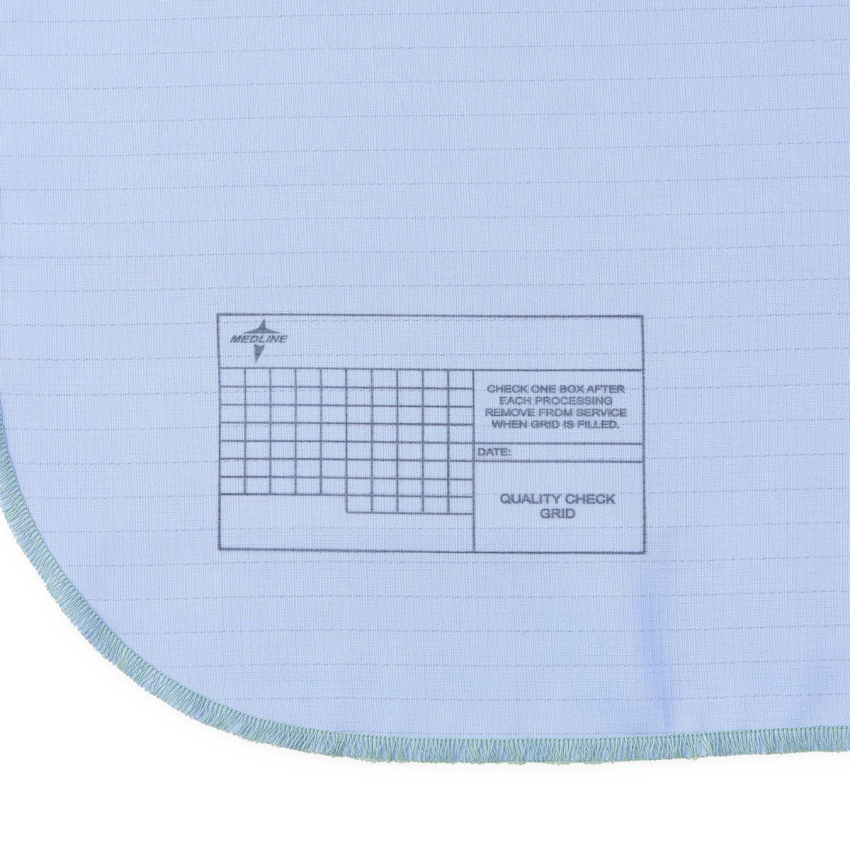 Rip-Stop Reusable Sterilization Wrap, Ceil Blue, 54" x 54", 12/DZ (MDT ...