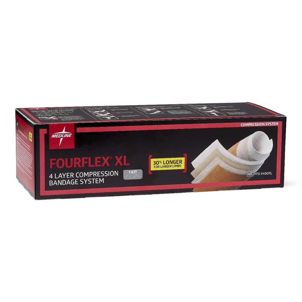 Edema Compression Therapy Medline Fourflex 4-Layer Compression System ...
