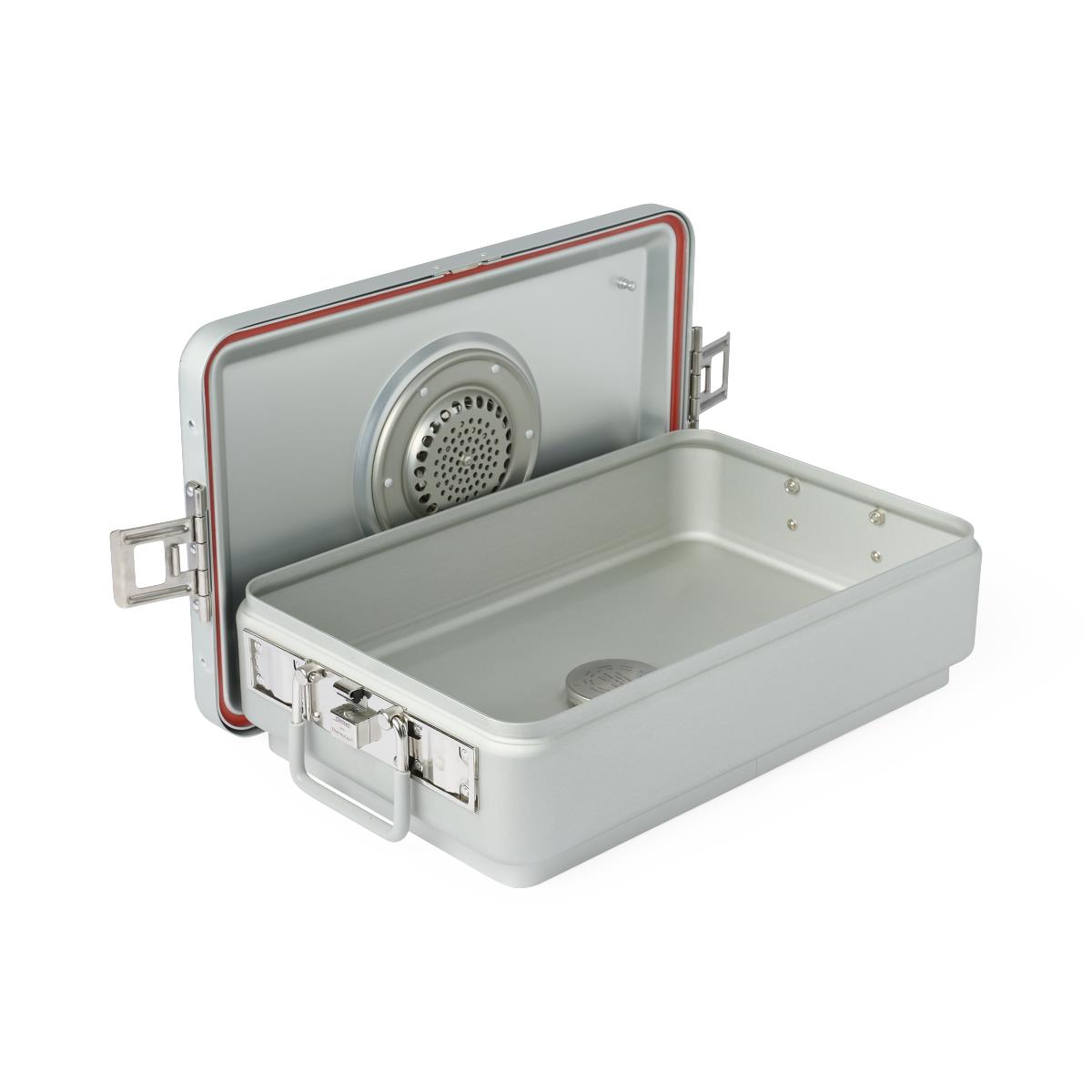 Steriset Three-Quarter Sterilization Container, Condensate Drain, Alum ...
