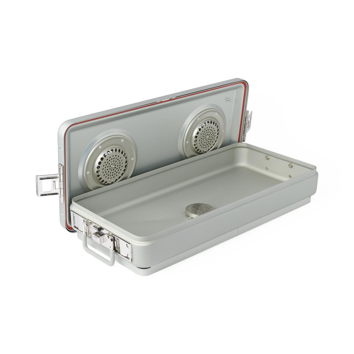 Steriset Full-Sized Sterilization Container, Condensate Drain, Aluminu ...