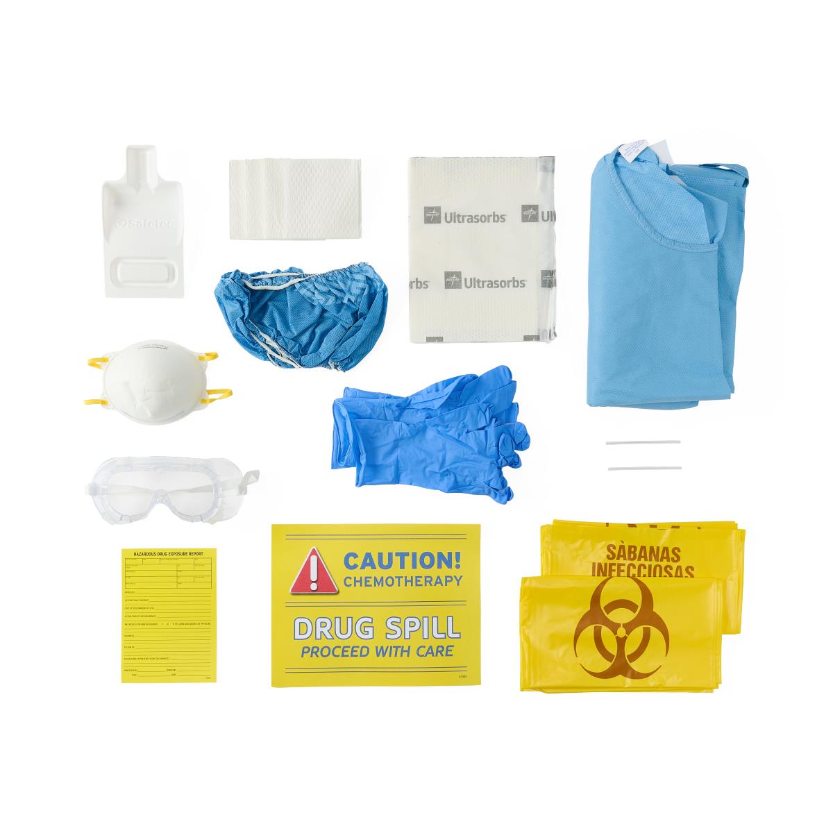 Chemo Spill Clean Up Kit, 12/CS (DYK200CHC) Case of 12 – GoodEarth Products