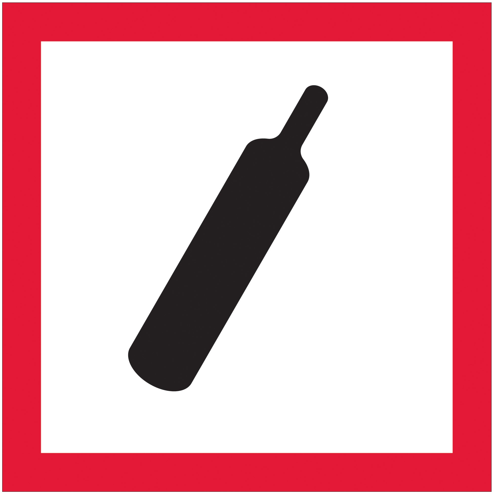 2 x 2" Pictogram - Gas Cylinder Labels (DL4243) Roll Of 500 – GoodEarth ...