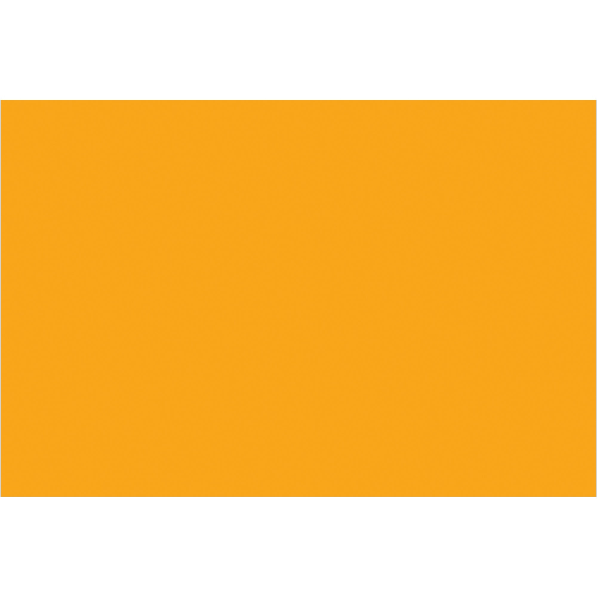 4 x 6" Fluorescent Orange Inventory Rectangle Labels (DL635H) Roll Of ...