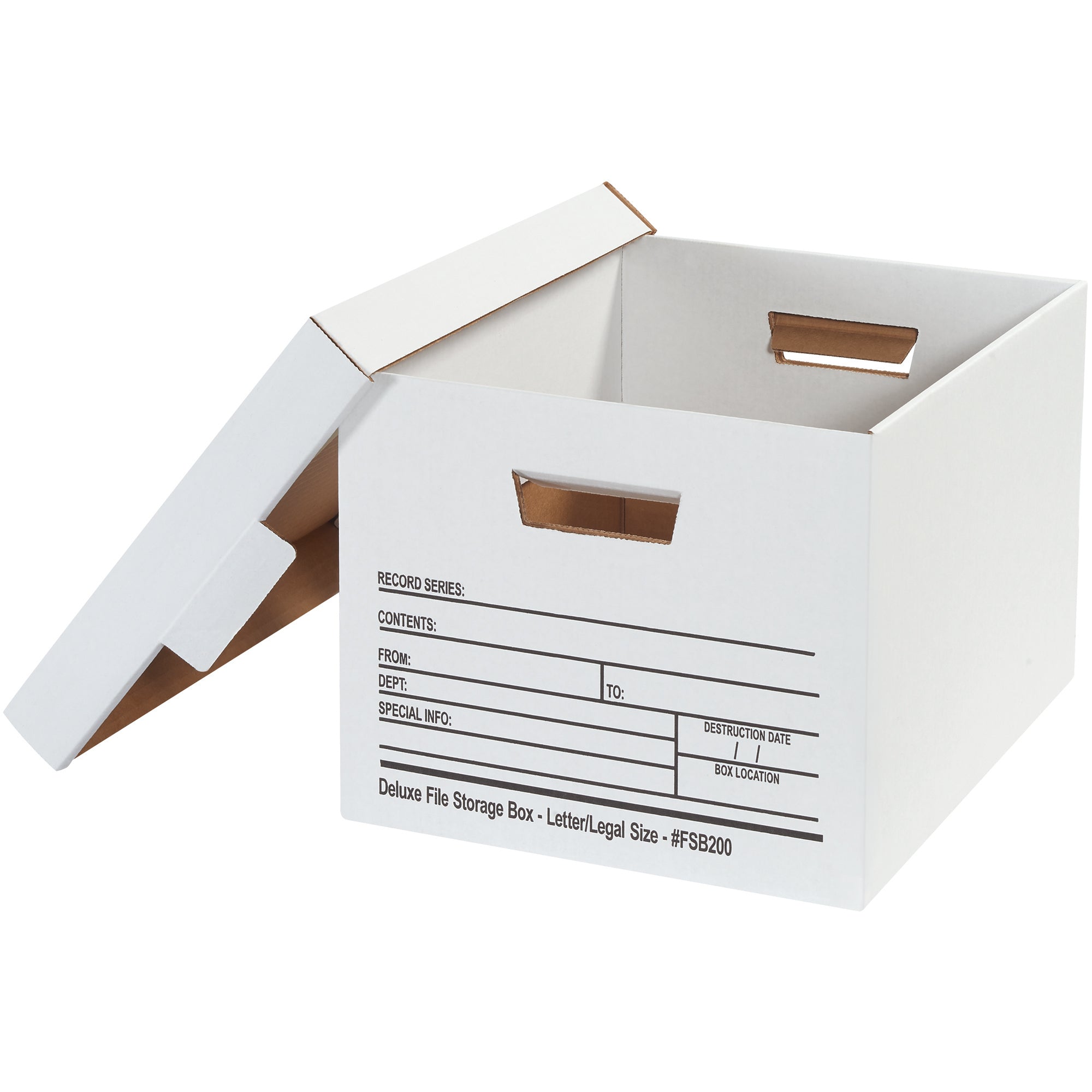 15 x 12 x 10" Deluxe File Storage Boxes (FSB200) Case Of 12 – GoodEarth ...