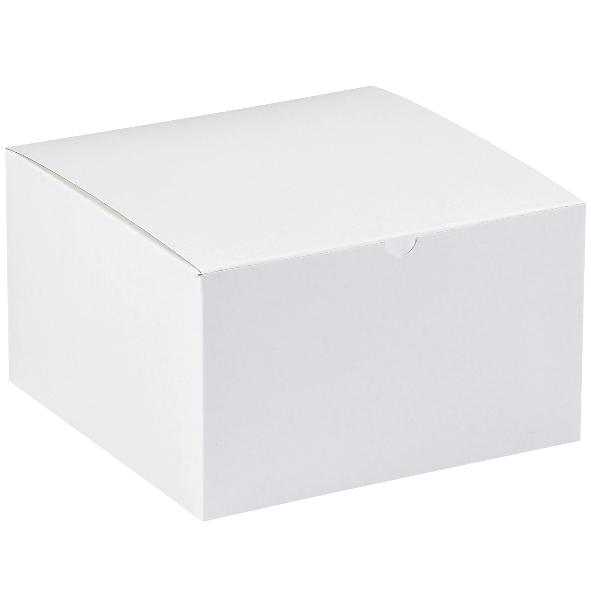 9 x 9 x 5 1/2" White Gift Boxes (GB995) Case Of 50 – GoodEarth Products