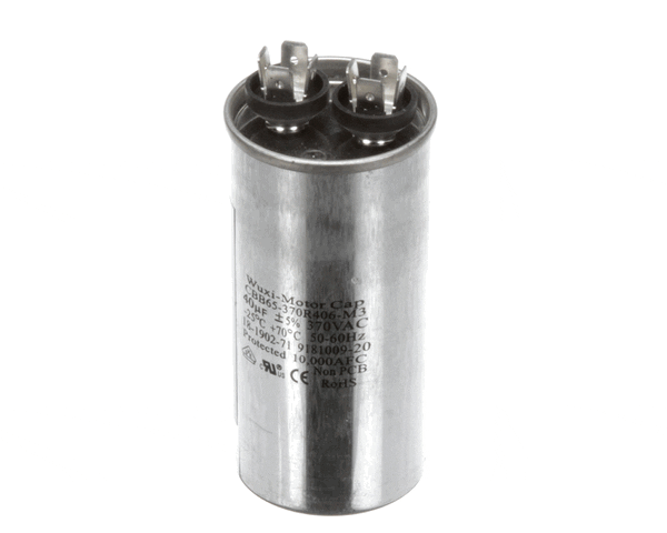 Ice O Matic 9181009-20 Run Capacitor, 40uF, 370 Volt, 50/60HZ (ICE9181 ...