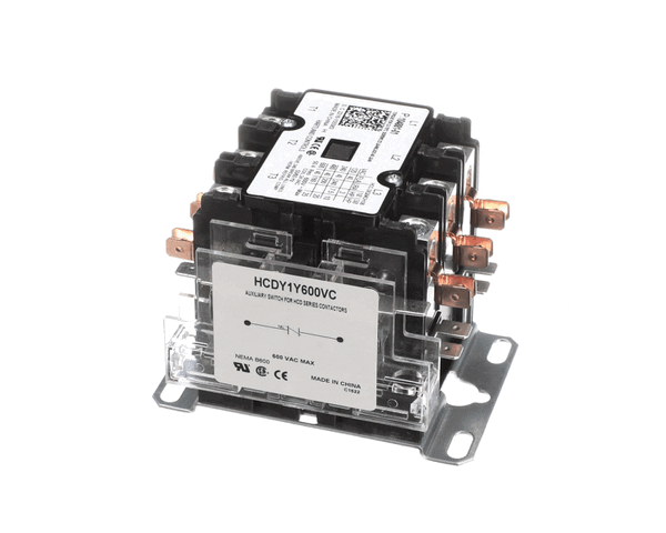 Lennox 14Y94 Contactor, 3 Pole with Auxiliary Contact, 40A, 24VAC 50/6 ...