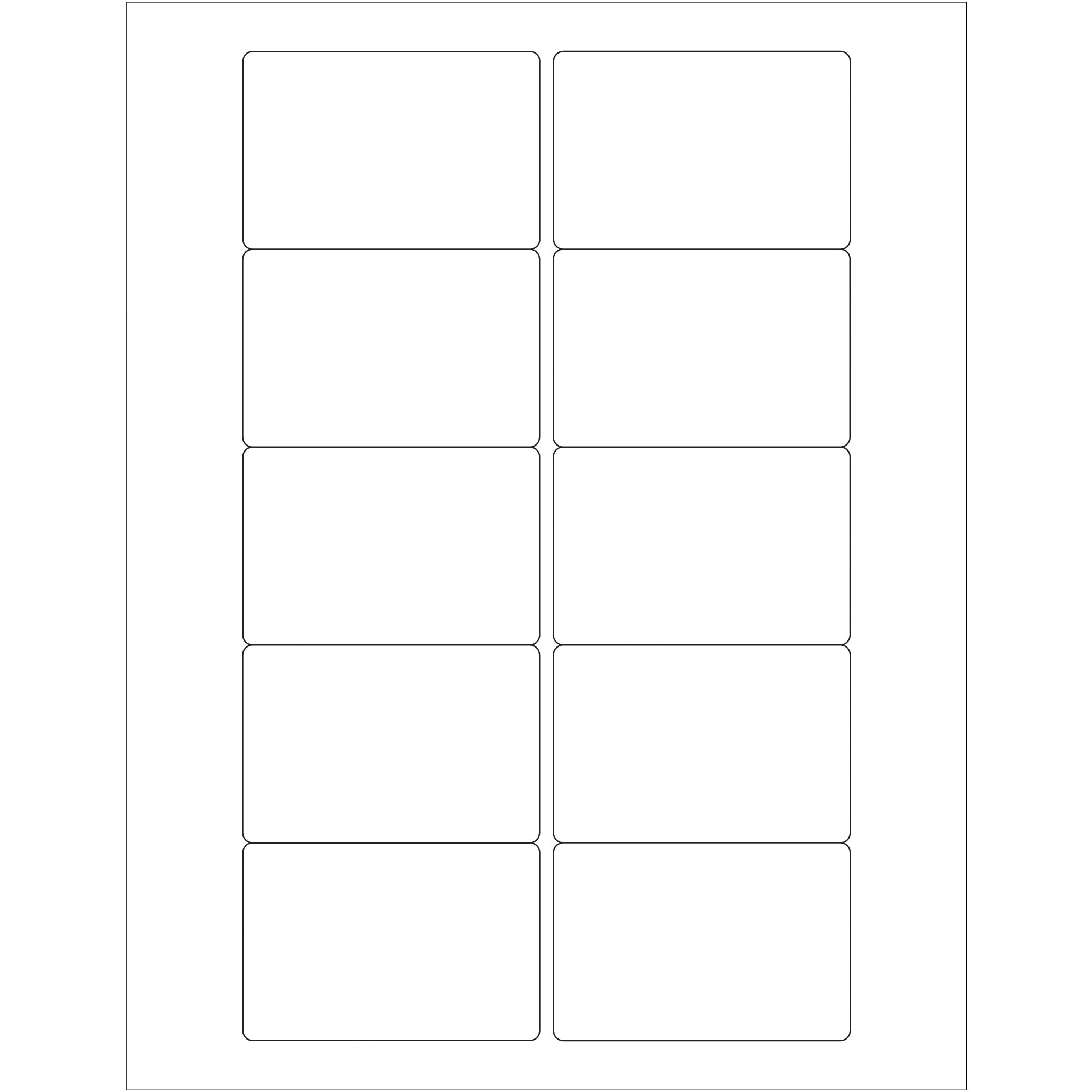 3 x 2" Weather-Resistant Laser Labels (LL247WR) Case Of 1000 ...