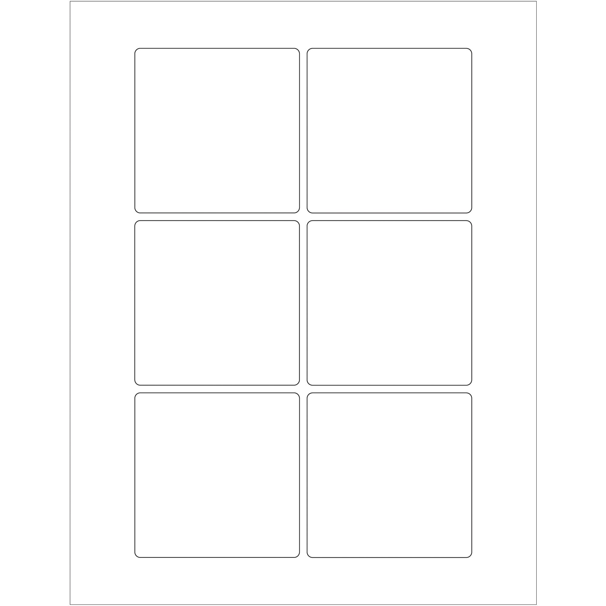 3 x 3" Weather-Resistant Laser Labels (LL248WR) Case Of 600 – GoodEarth ...