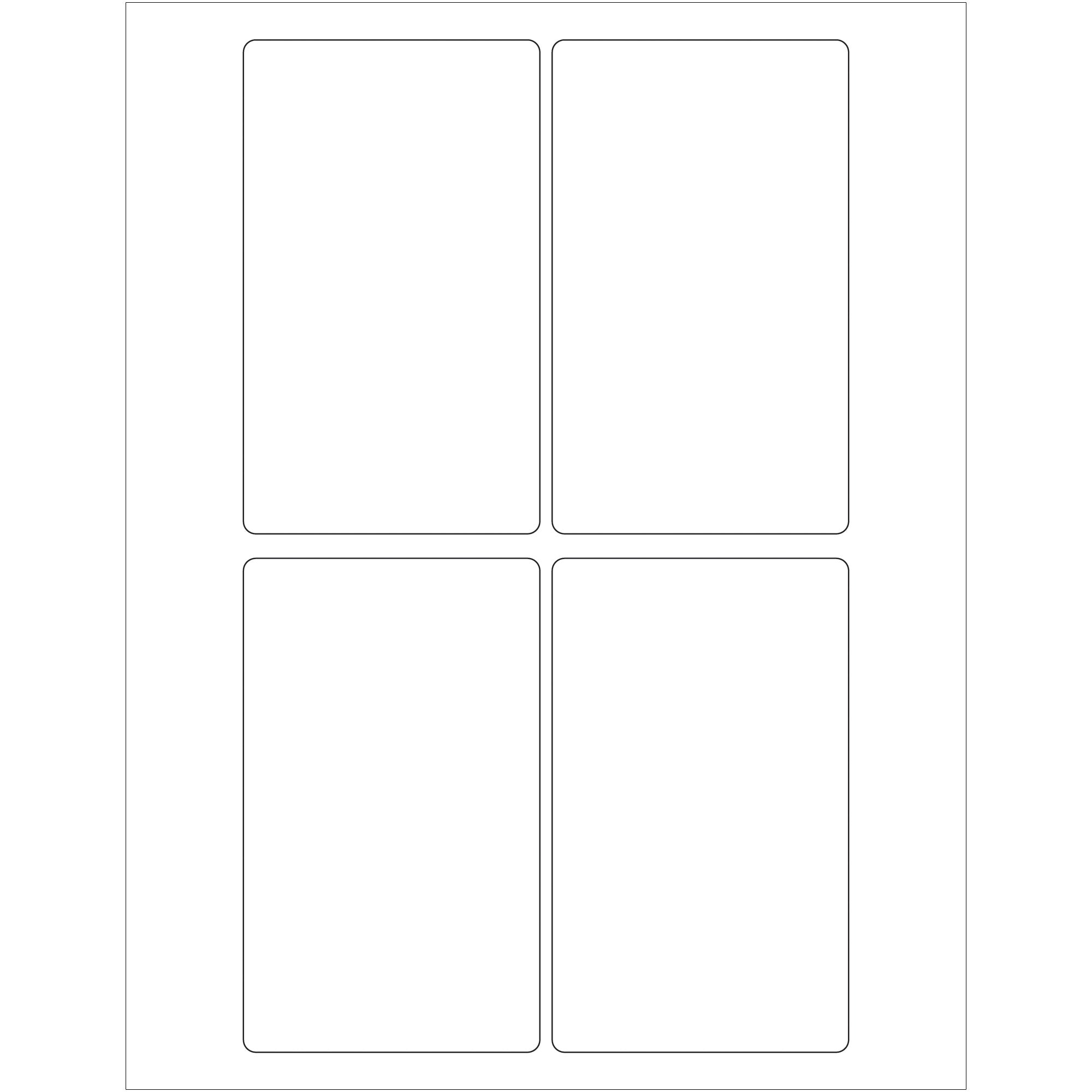 3 x 5" Weather-Resistant Laser Labels (LL258WR) Case Of 400 – GoodEarth ...