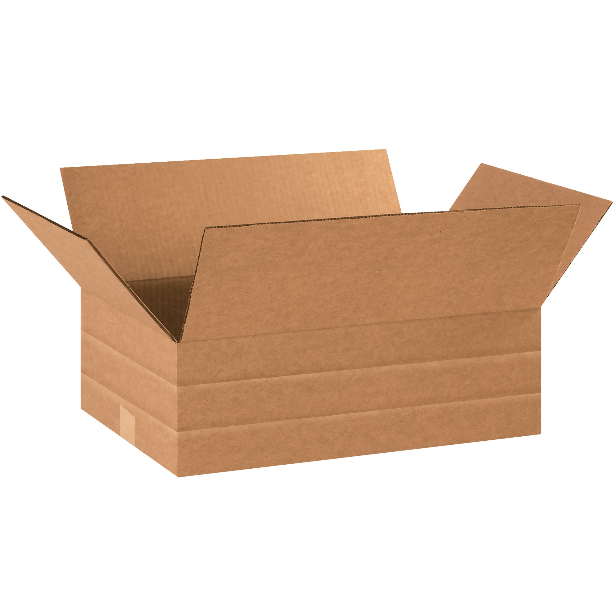 18 x 12 x 6" Multi-Depth Corrugated Boxes (MD18126) Bundle Of 25 ...