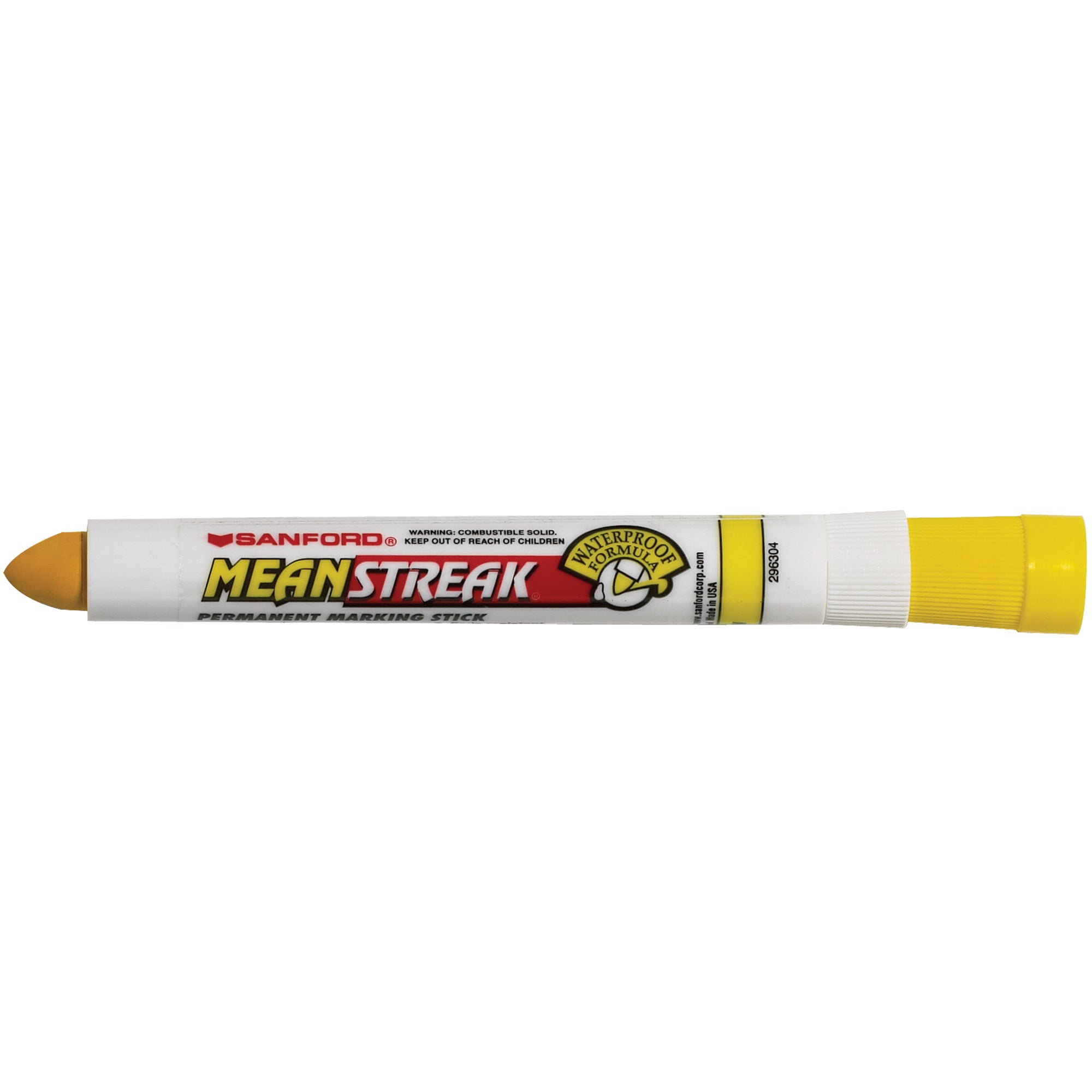 Yellow Mean Streak® "Paint in a Tube" Markers (MK503YE) Case Of 12 ...