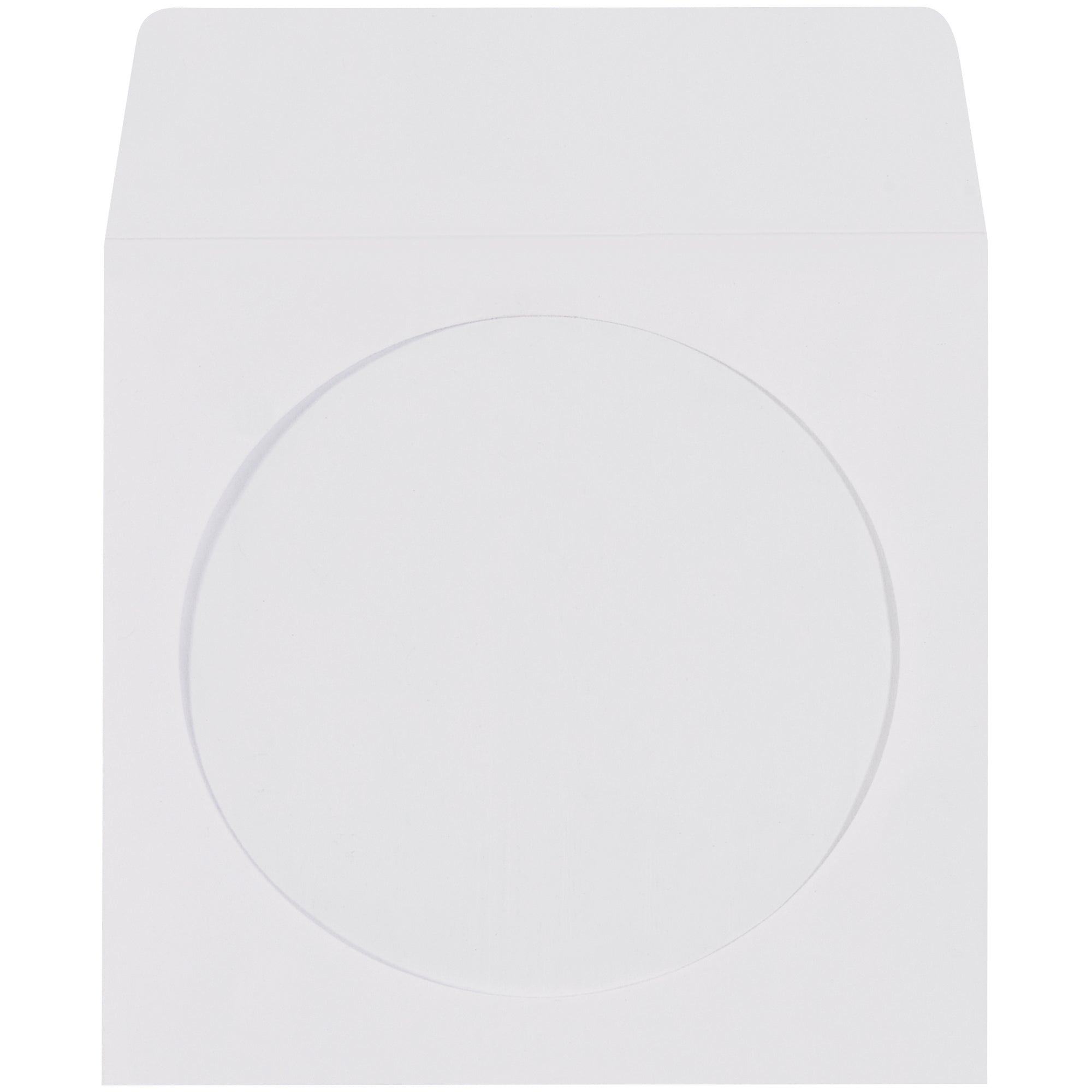 4 7/8 x 5" Paper Windowed White CD/DVD Sleeves (MM1170) Case Of 500 ...