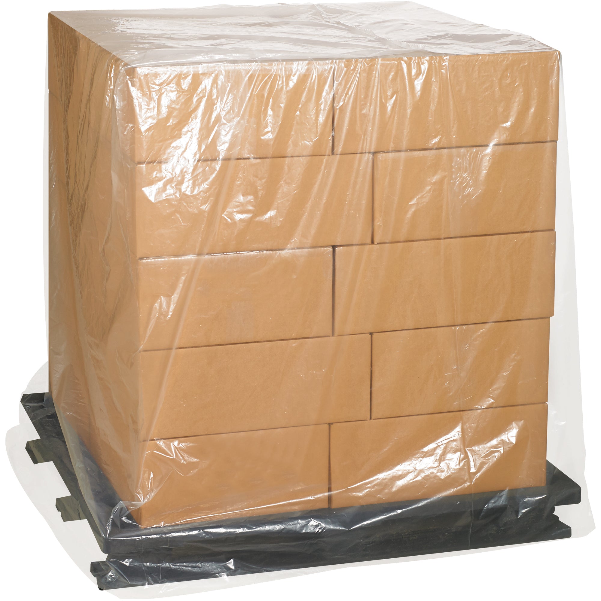 58 x 40 x 80" - 3 Mil Clear Pallet Covers (PC530) Case Of 50 ...