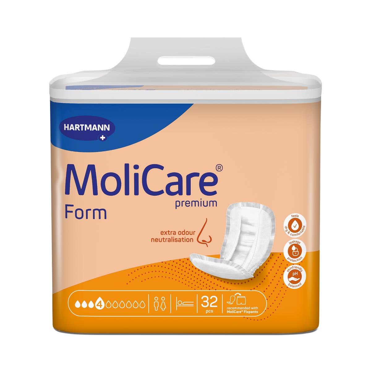 MoliForm Soft Incontinence Liners, 13" x 24.5", 128/CS (PHT1684040) Ca ...