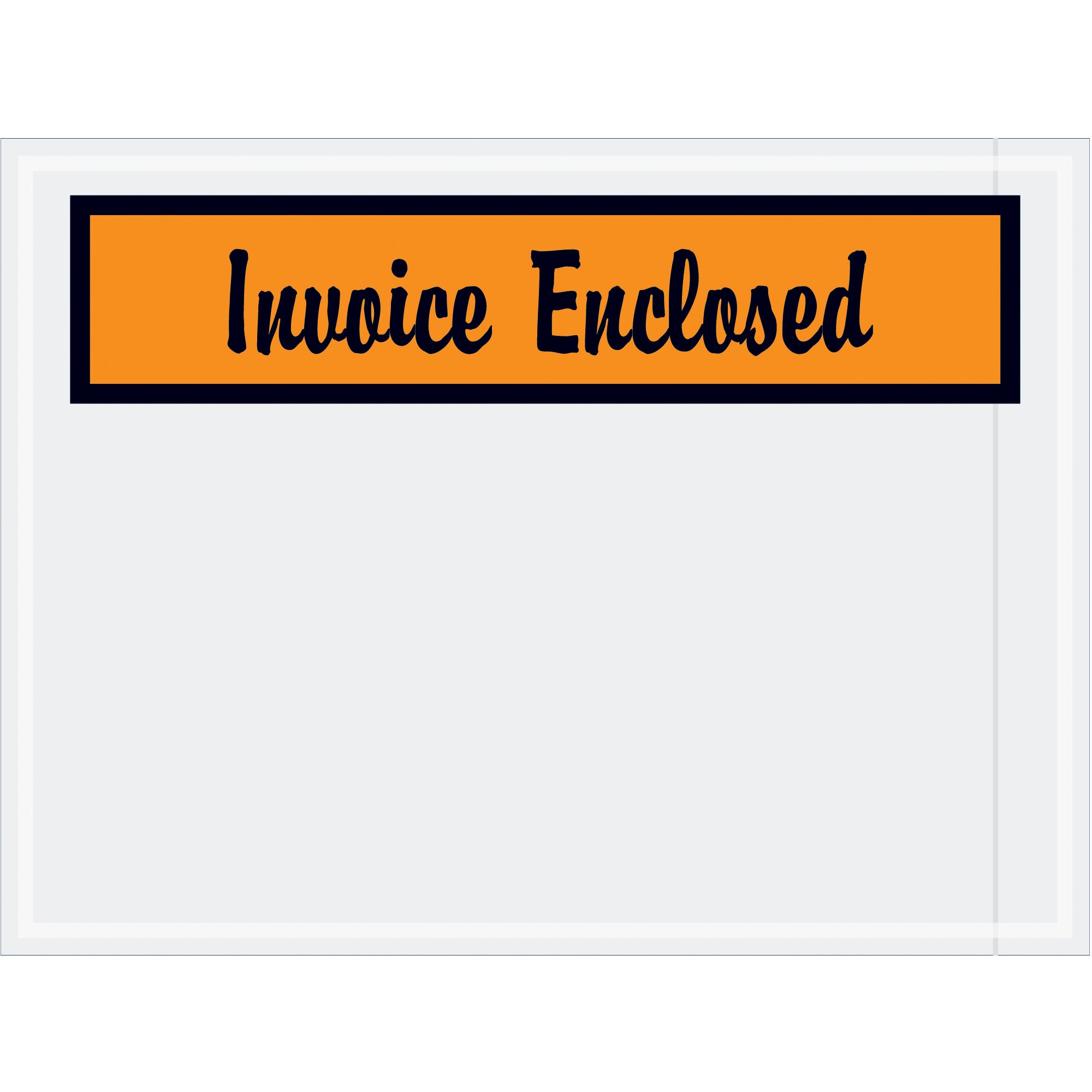 4 1/2 x 6" Orange "Invoice Enclosed" Envelopes (PL3) Case Of 1000 ...