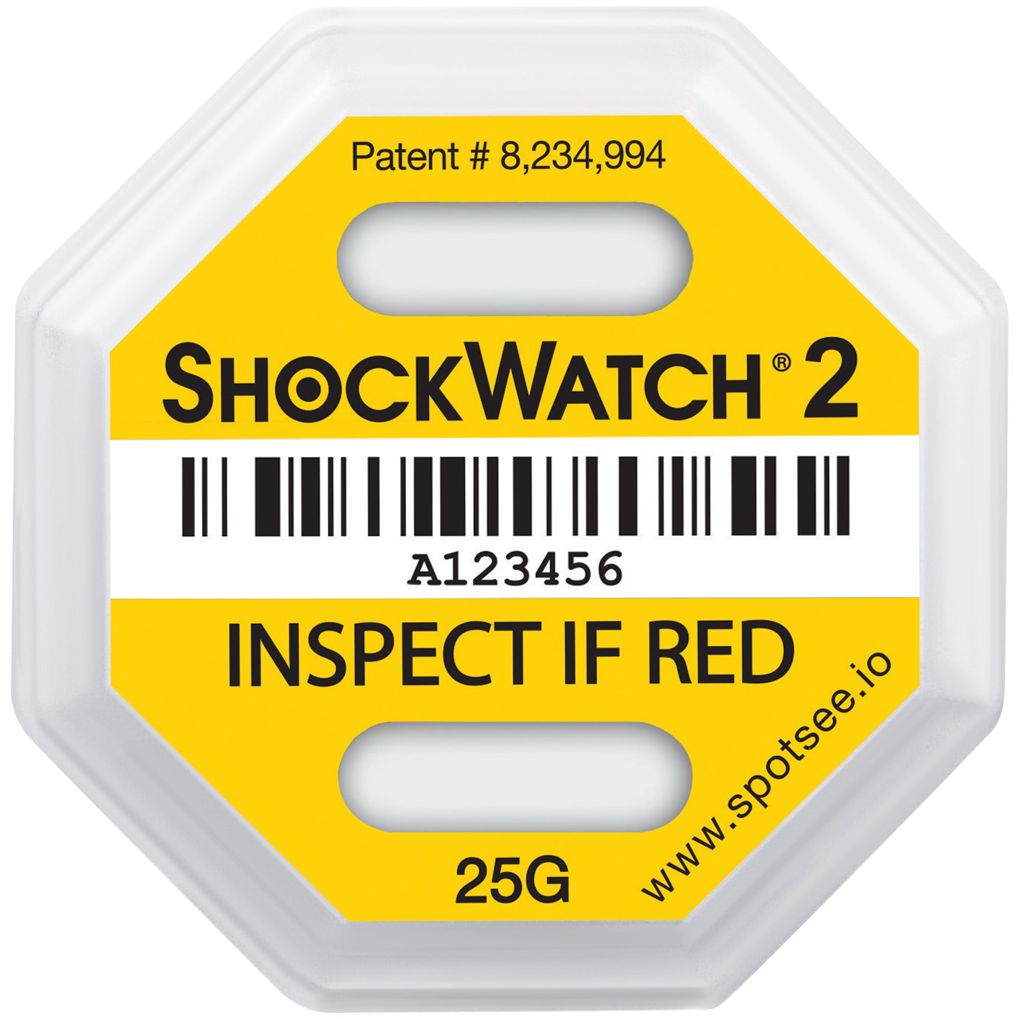 25G Shockwatch® 2 Indicators (SHWT25) Case Of 50 – GoodEarth Products