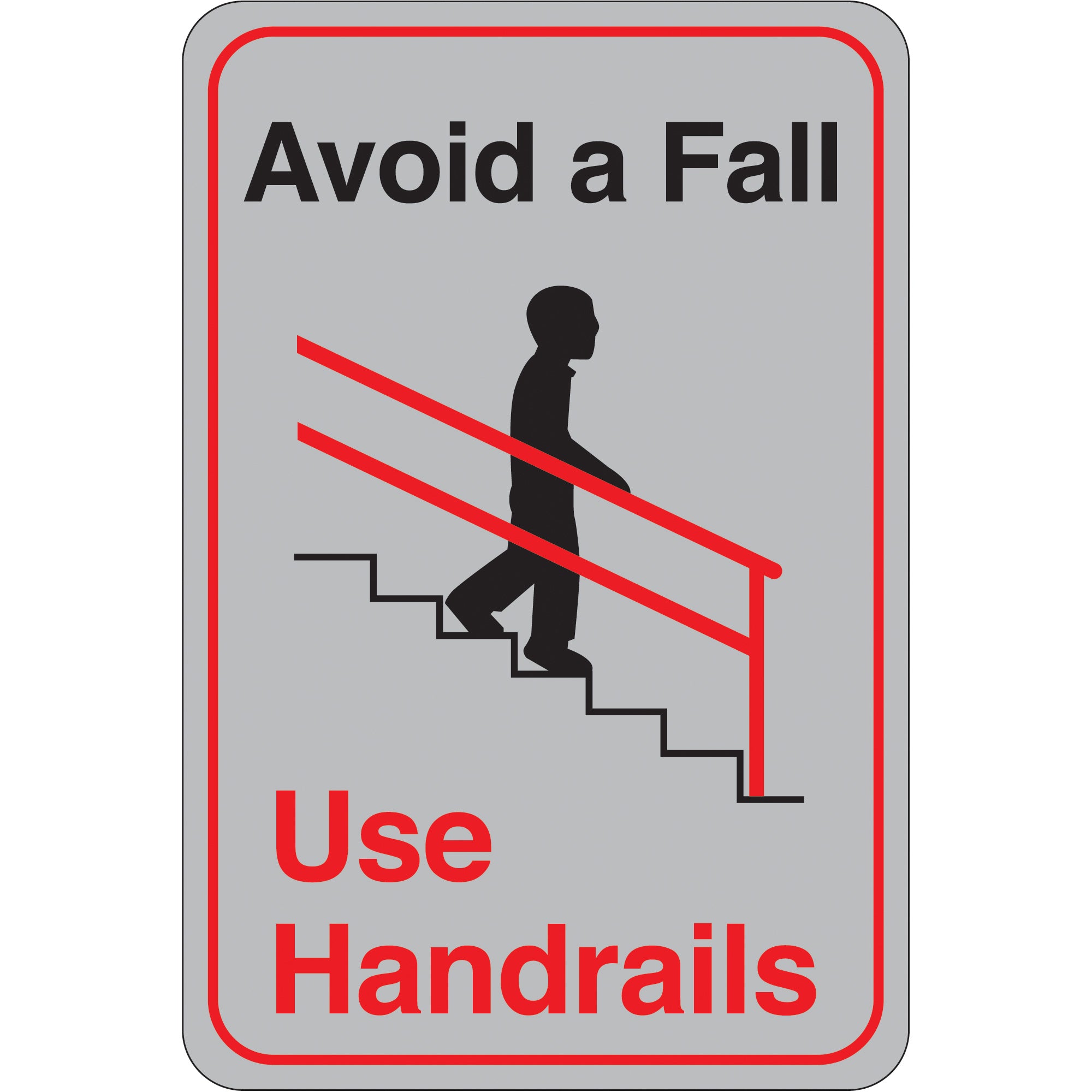 "Avoid a Fall..." 9 x 6" Facility Sign (SN404) Each – GoodEarth Products