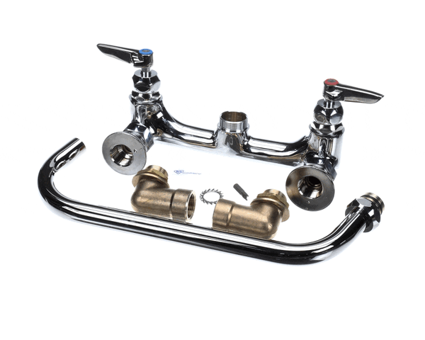 T&S Brass B-0290-Prison Big-Flo Mixing Faucet, Wall Mount, 8 Cen (TSB ...