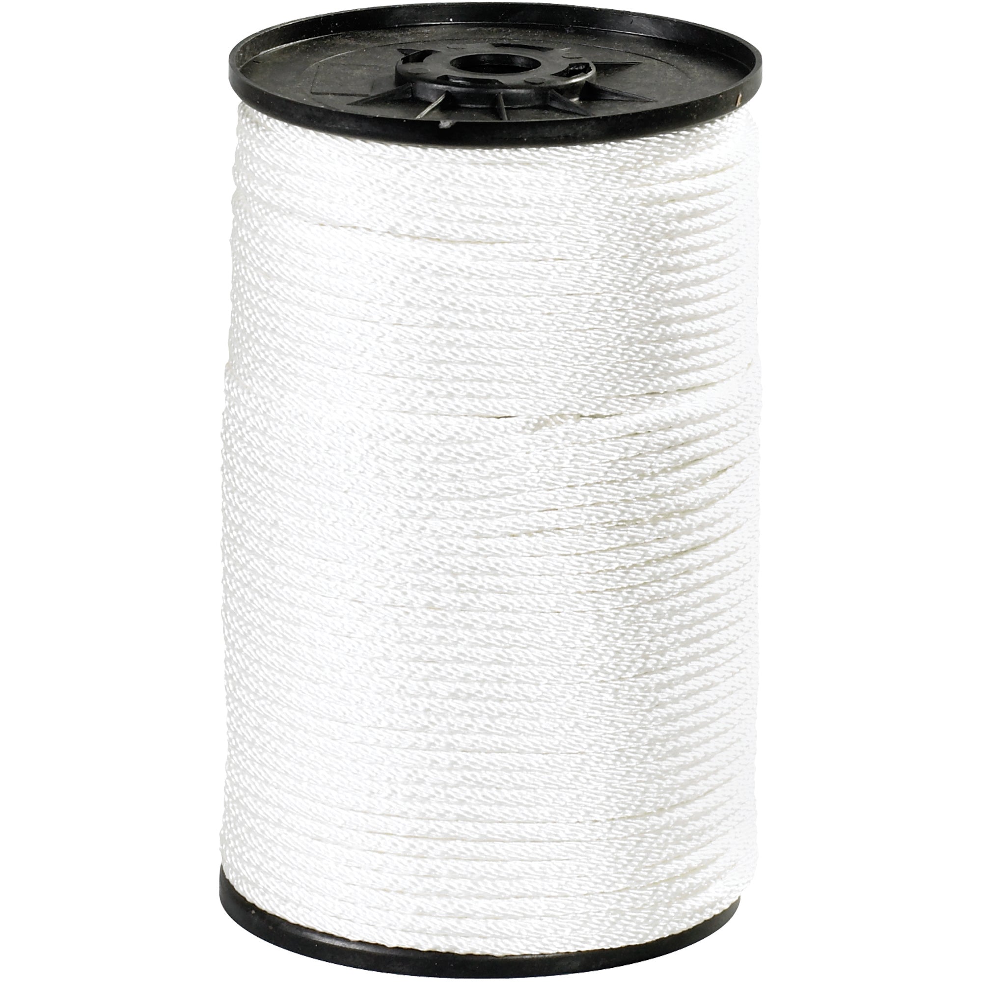 3/8", 2,300 lb, White Solid Braided Nylon Rope (TWR121) Each ...