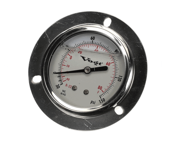 Vogt Ice Machines 12D2590G08 Gage, 2.5" Lqd Filled, 30"-150 (VGT12D259 ...