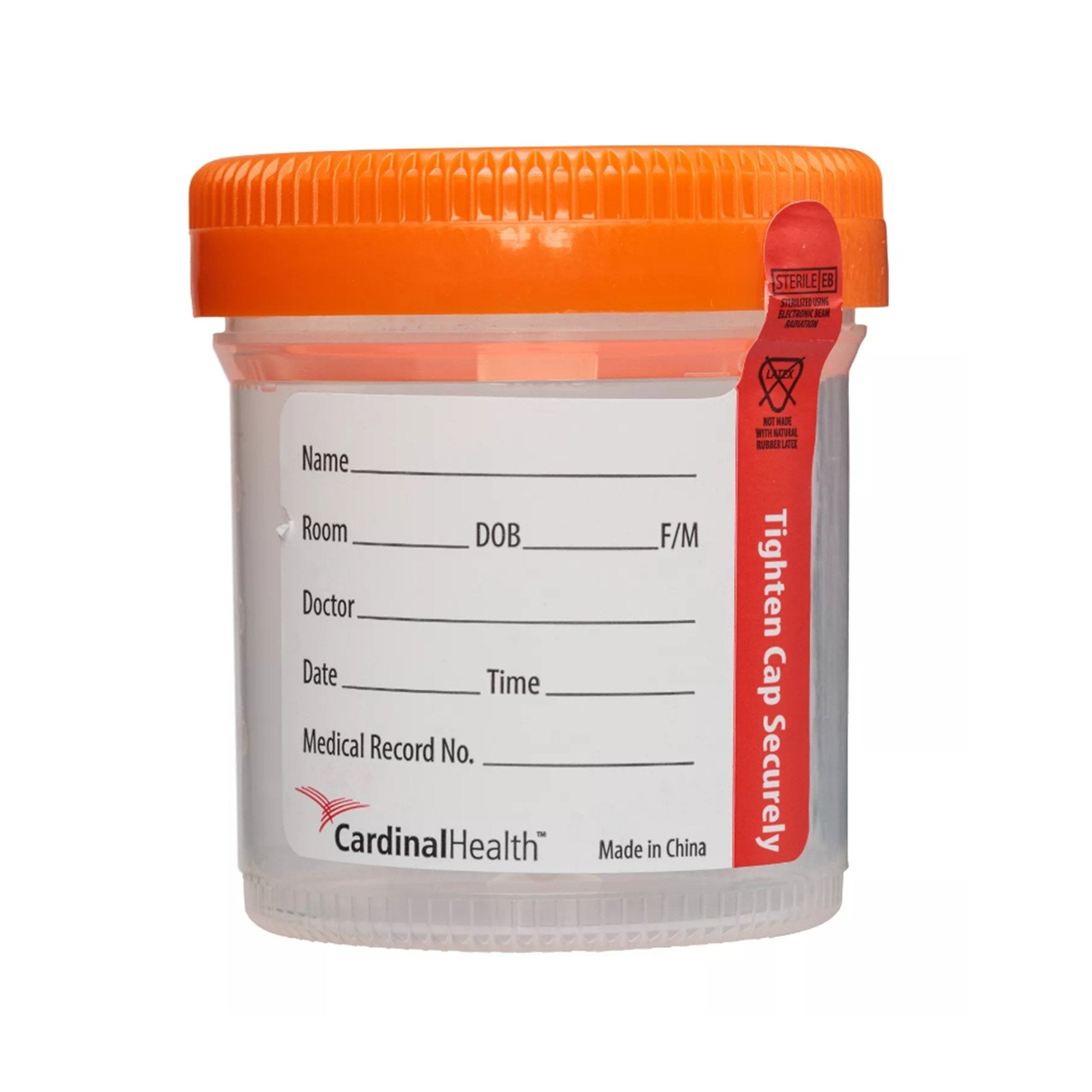 Cardinal Urine Specimen Container 53 X 62 mm 90 mL (3 oz.) Screw Cap S ...