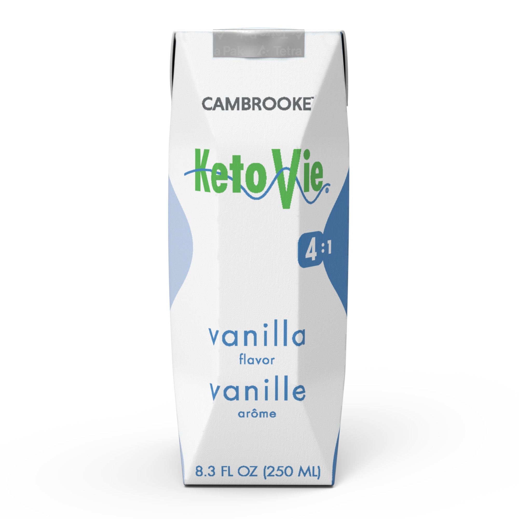 KetoVie® 4:1 Oral Supplement Vanilla Flavor Liquid 8.3 oz. Carton (110 ...