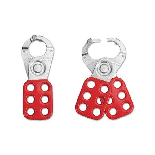 American Lock Lockout Hasps, 1 in Jaw dia., Red (045-ALO80) Each ...