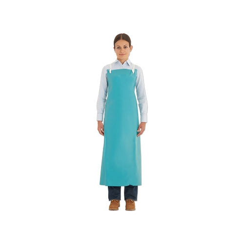 Ansell AlphaTec® 56-100 Heavy Duty PVC Apron, 33 in x 44 in, Green (01 ...