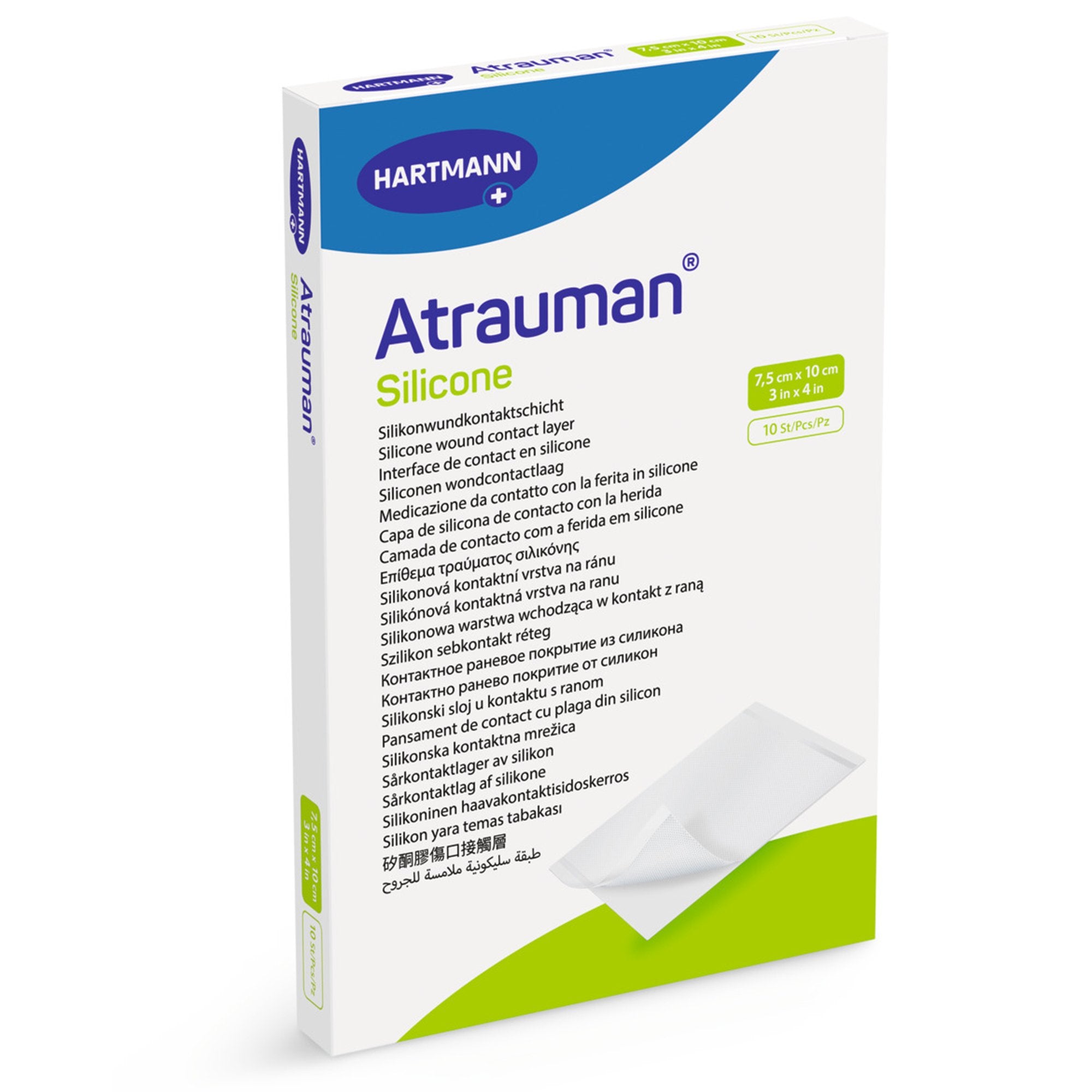 Atrauman® Silicone Wound Contact Layer Dressing 3 X 4 Inch Sterile (11 ...