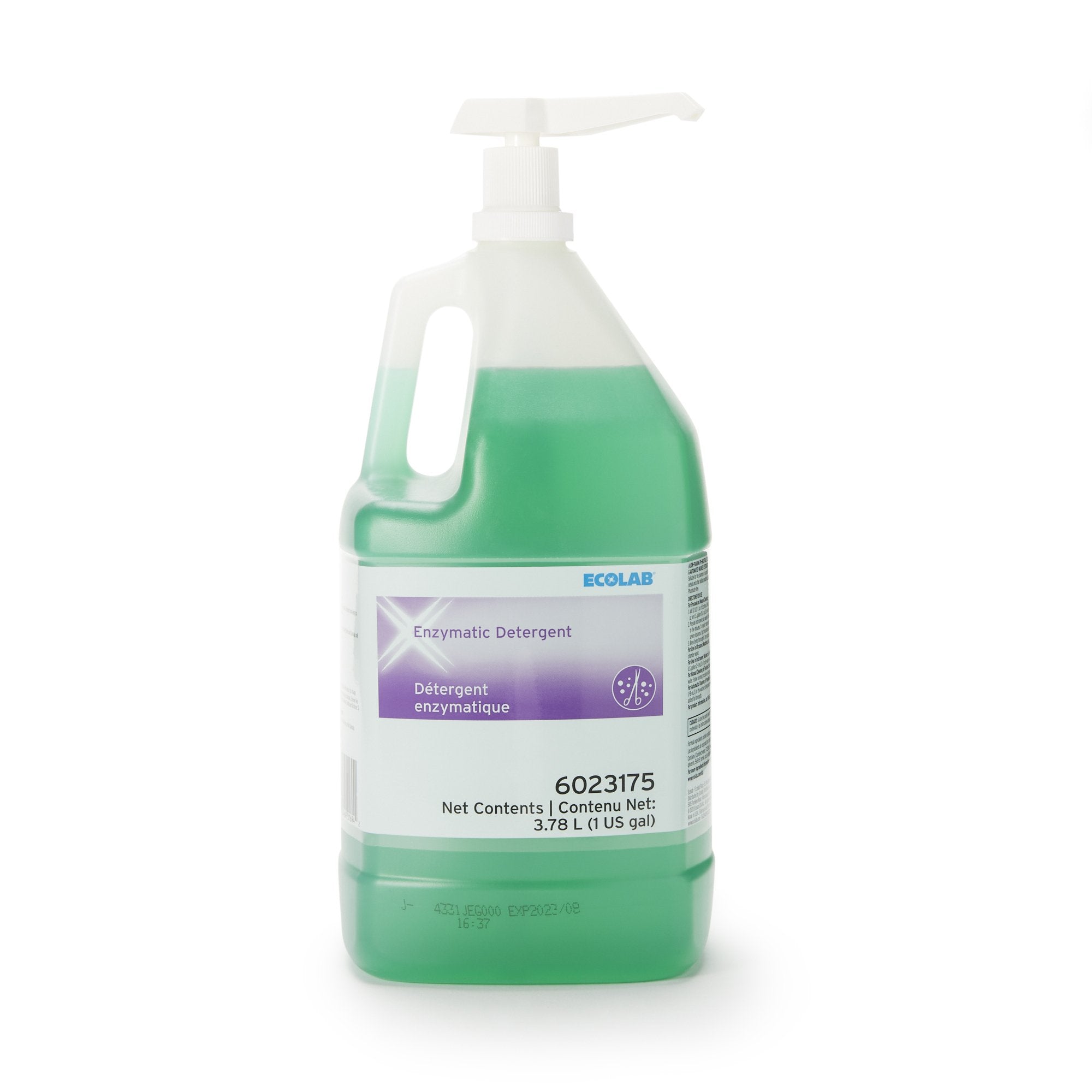 Ecolab® Enzymatic Instrument Detergent Liquid Concentrate 1 gal. Conta ...