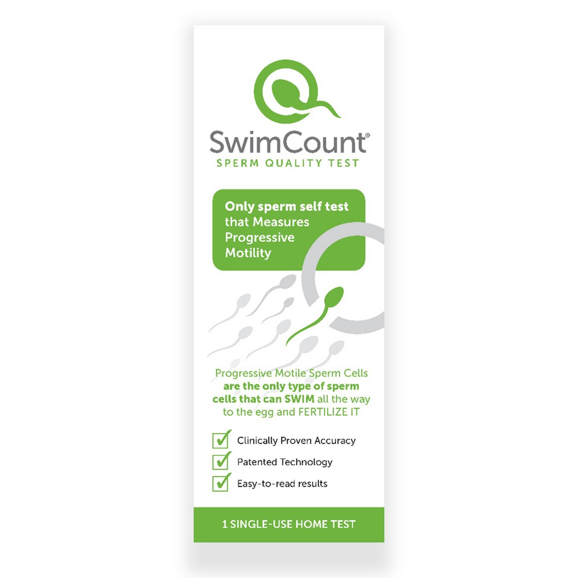 SwimCount® Sexual Health Test Kit Sperm Quality Test 24 Tests CLIA Wai ...