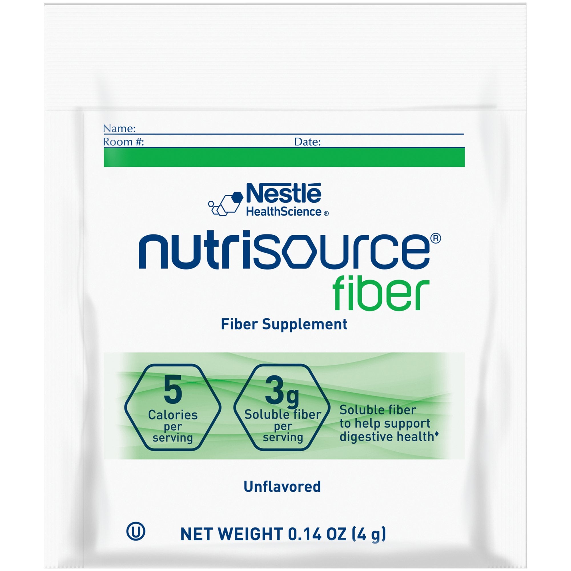 Nutrisource® Fiber Oral Supplement Unflavored Powder 4 Gram Individual ...